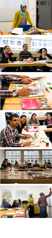 Integrationskurse mit Alphabetisierung und Kurse für gering Literalisierte in München Zentrum